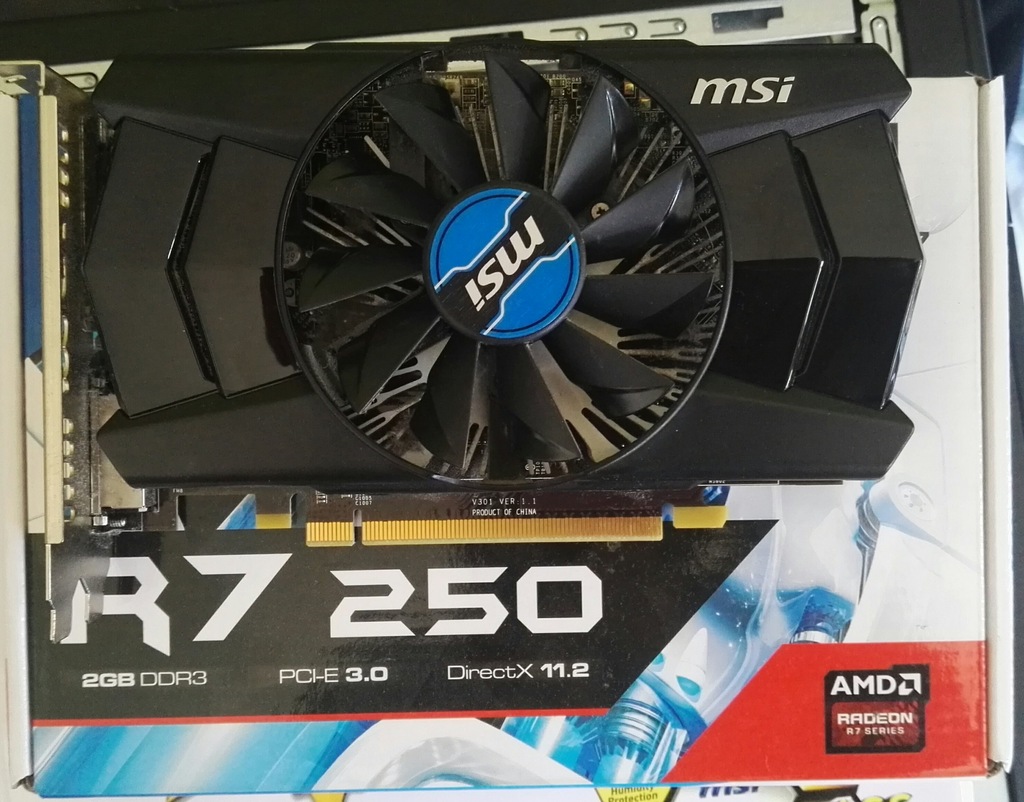 Karta graficzna MSI Radeon R7 250 2GB DDR3 OC - 7064443756 - oficjalne ...