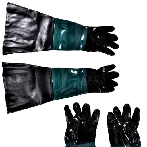 Rękawice do piaskowania Geko G02028 (5901477127878) • Cena, Opinie • Rękawice 14180304690 • Allegro